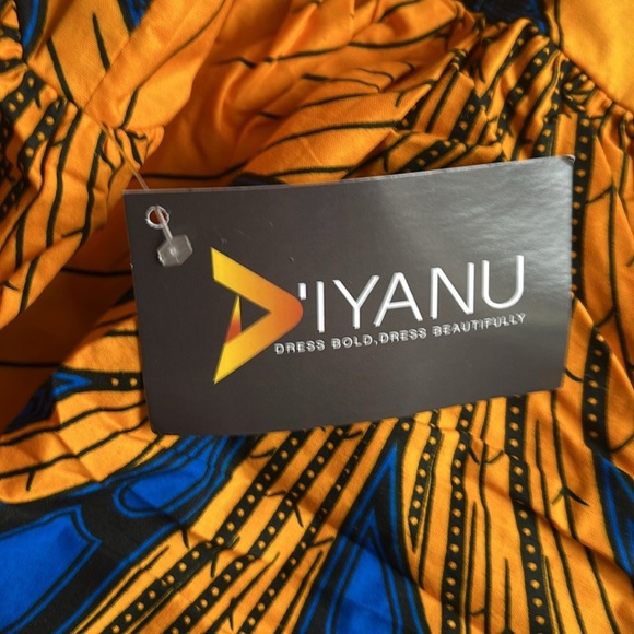 Diyanu | Skirts | Nwt Diyanu Peacock African Print Aline Maxi Skirt 0 ...